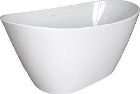 Oválná vana z litého mramoru STONE AMORE Z 1600 × 850 STONE AMORE 127 kg 260 l 9930000