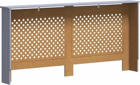 Kryt na radiátor antracitový 172 x 19 x 81,5 cm MDF 288197