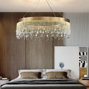 Toolight Toolight, LED stropní osvětlení 60cm, 24W, 4000K, APP1731-1CP, zlatá, OSW-04342