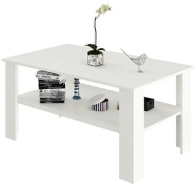 Konferenční stolek New Kwadro (bílá)