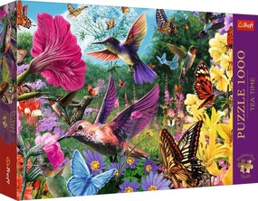 TREFL PUZZLE PREMIUM Čas na čaj Zahrada kolibříků 68x48cm 1000 dílků tr10806