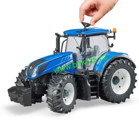 Bruder 03121 Traktor New Holland s čelním nakladačem