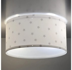 Dalber 82216B - Dětské stropní svítidlo STAR LIGHT 2xE27/60W/230V bílá