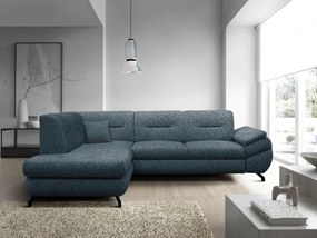 XXXLutz ROHOVÁ SEDAČKA, textil, modrá MID.YOU - Sedací soupravy - 001574006915