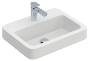 Villeroy & Boch ARCHITECTURA - Zapuštěné umyvadlo, 560x440x180 mm, bez přepadu, bílá alpin CeramicPlus 419356R1