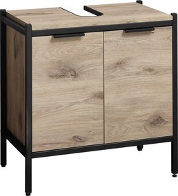 XXXLutz SKŘÍŇKA POD UMYVADLO, barvy dubu, barvy dubu, 60/60/35 cm home24 - Online Only koupelnové skříňky - 001279036101