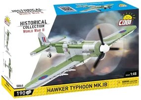 COBI 5864 II WW Hawker Typhoon Mk. IB / 190 kostek / 1:48 / od 6 let