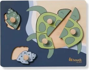 HAUCK Dřevěné puzzle Želva / FSC dřevo / od 1 roku