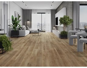 Mexen Spirit Lake, vinylová podlaha 1240x182 mm SPC 6,5 mm, IXPE 1,5 mm, 4stranná V-drážka, dub, F1001-1240-182-505-4V1-01