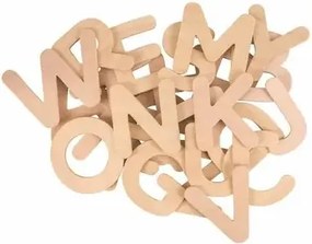 Bigjigs Toys Dřevěná abeceda velká písmena / od 3 let