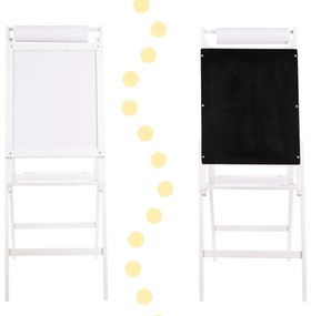 Creative Corner Magnetická dřevěná tabule bílá velká XXL