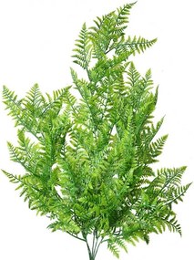 Zelená umělá převislá rostlina kapradí - 80cm