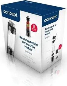 Concept SM4050 NutriMaker černá / Smoothie mixér / 120 W / bezšňůrový