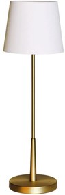 ByRydens 4002740-6501 - Stolní lampa LUMI 1xE27/8W/230V bílá/zlatá 68,5 cm 4002740-6501