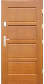 Archo - Venkovní vchodové dřevěné dveře Masivní D-7 105086