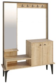 Designová předsíňová sestava Ballari vzor dub