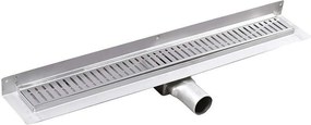 Gelco Manus - Nerezový sprchový žlab 1150 s roštem ONDA, 115x6x11 cm, ke zdi GMO27
