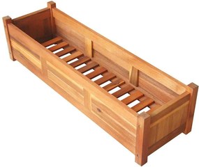 Vyvýšené záhony 2 ks akáciové dřevo 100 x 30 x 25 cm 3057522