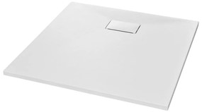 Sprchová vanička SMC - bílá | 80x80 cm
