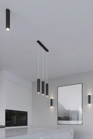 Lustr SOLLUX Lagos 3 GU10 3x40W bez zdroje SL.0329 černá