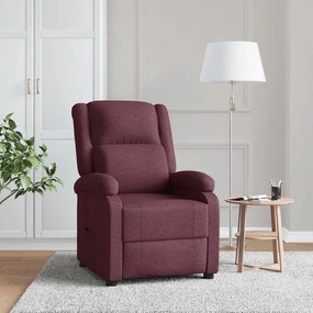 vidaXL Polohovací křeslo textil [342423] Barva: světle šedá