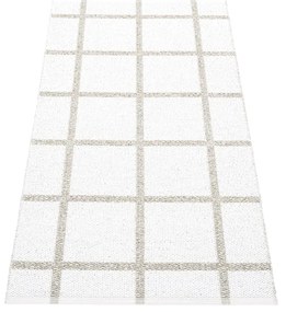 Vinylový koberec Pappelina ADA White/Stone Metallic velikost: 70x150cm