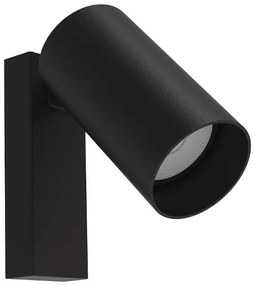 Nowodvorski Mono I, bodové otočné svítidlo GU10 Barva: Černá, Varianta: Podélná monturka s vypínačem