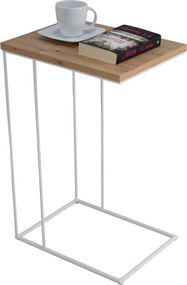 ADRK Laptop stolek DRU W-A 30, dub artisan/bílá