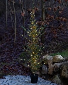 LED světelný stromek v květináči Cedr, 190 cm
