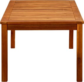 Zahradní konferenční stolek 110 x 60 x 45 cm masivní akácie 316401