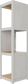 AR Style Set 20 – Děrované panely – 150x40x40 cm – 4 police