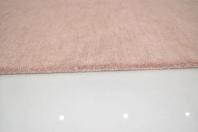 Asra, Ručně všívaný kusový koberec Asra wool pink, 40x60, růžová, ložnice