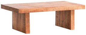 furniture-nabytek.cz - Masivní konferenční stolek Countryside z mangového dřeva, lakovaný, hnědý – 135×75×45 cm