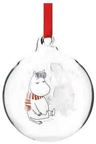 Vánoční koule Moomin Christmas Snorkmaiden 7cm, Muurla Finsko