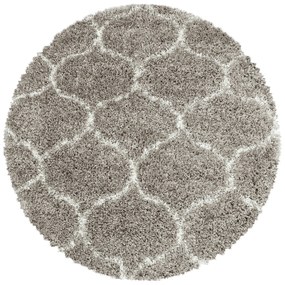Ayyildiz Kusový koberec SALSA 3201, kulatý, Béžová Rozměr koberce: 80 cm KRUH