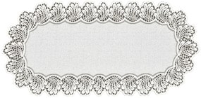 Žakárový ubrus - běhoun VINIVE 120X160 cm bílá MyBestHome Rozměr: 160x120 cm