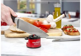 Brousek na nože červený PREMIUM AnySharp