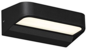 BRILO 3036-015X VÝPRODEJ VZORKU - LED venkovní svítidlo 14,2 cm 8W 900lm černá - BRILO