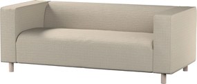 Potah na pohovku IKEA  Klippan 2-místná barva béžová látka pletený vzor