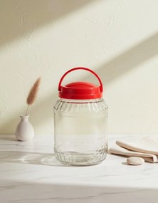 Skleněná dóza s víčkem MOLDI 2,0 l