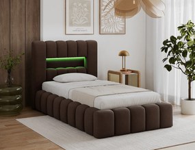 Postel Lamica 90x200 + Dřevěný rám/Standardní zdvih/kontejner