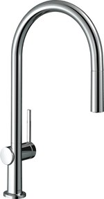 Hansgrohe M54, dřezová baterie Talis s výsuvnou koncovkou, sBox, chromová, 72803000