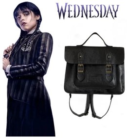 Retro školní aktovka - batůžek Wednesday Addams