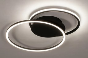 Stropní LED svítidlo do kuchyně Omega 540 Black