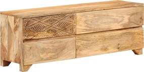 vidaXL TV stolek masivní mangovníkové dřevo 110 x 30 x 40 cm [246144]
