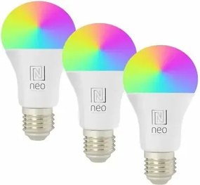 IMMAX NEO LITE SMART sada 3x žárovka LED E27 11W RGB+CCT barevná a bíl