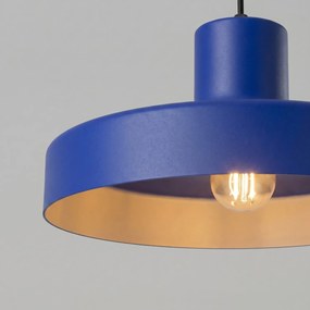 Sollux Lighting Závěsné svítidlo BILO ultramarínové