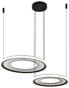 Závěsné LED svítidlo Nest, 2x LED 77w, 4000k, b