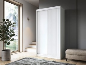 Šatní skříň Biancco 120 cm bílá