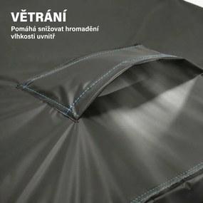 Ochranný obal na zahradní nábytek, 180 x 120 x 74 cm 84K-110V00BK
